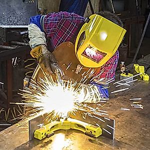 Magswitch Pivot Angle 200 Adjustable Welding Magnet - for Metal Fabrication Welding Accessories and Tools, with Multi Angle Magnet Holder Clamp On/Off Capabilities, 200 lb Holding Force