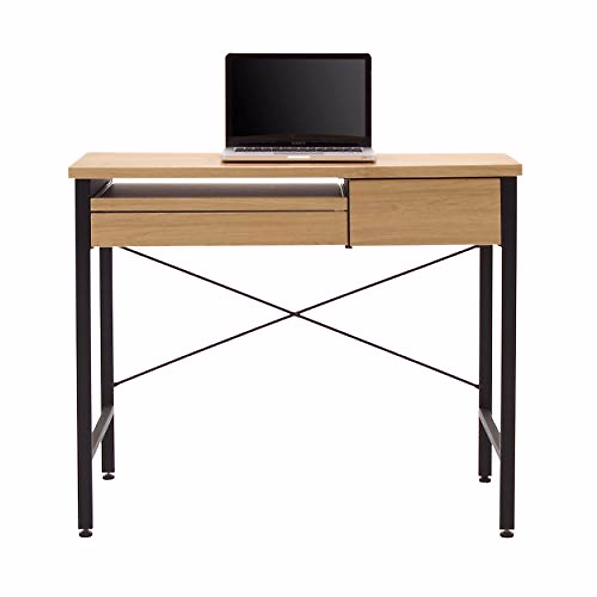 Calico Designs Compact Art Drawing/Computer Desk for Kids in Ashwood/Graphite 51241