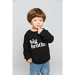 Big Brother Shirt New Baby Pregnancy Announcement Shirts Toddler Boys Promoted to Big Bro Tshirt