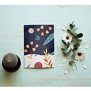 4 Pack Premium Book Covers for Hardcover, Book Covers Stretchable Up to 9x12, Unique Pattern Book Covers for Textbooks, Fabric Cloth Ideal for Comic Book Sleeve, Jumbo Book Socks, Textbook Holder