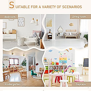 Qaba Wooden Kids Table and Chair Set Ideal for Arts, Meals, Homework, Cute Toddler Activity Table for Age 3 Years+, Grey