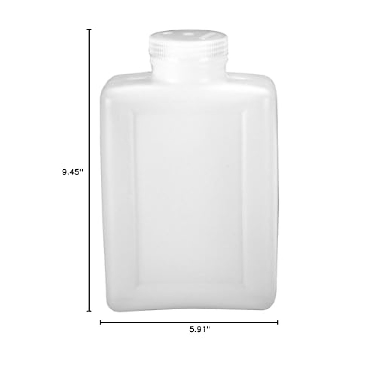 Nalgene Wide Mouth Rectangular Bottle (64-Ounce)