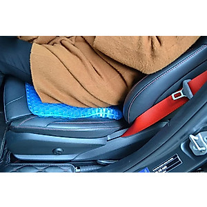 Kays Gel Seat Cushion, Seat Pad, Seat Pillow, Wheelchair pad and Long Sitting Cushion, Breathable and Cooling Cushion