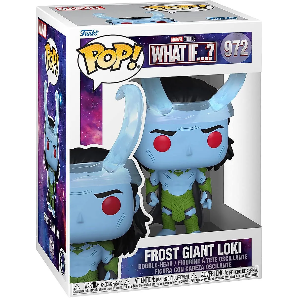 POP Marvel: What If? - Frost Giant Loki Funko Vinyl Figure (Bundled with Compatible Box Protector Case)