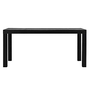 Ameriwood Home Parsons Modern Coffee Table, Black