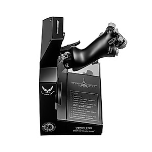 Thrustmaster Viper TQS: Metal Throttle Quadrant System, 21 Action Buttons, 5 Axes, Iconic Chaff/Flare Functions, Licensed by the U.S. Air Force (Compatible with PC)