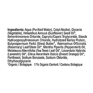 Beauty Without Cruelty Conditioner, Rosemary Mint Tea Tree, 16-ounce (045229)