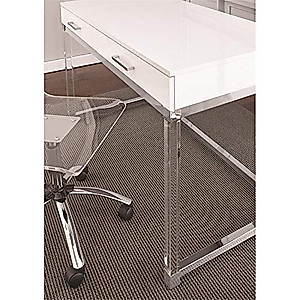 Steve Silver Everett White Painted Wood Desk