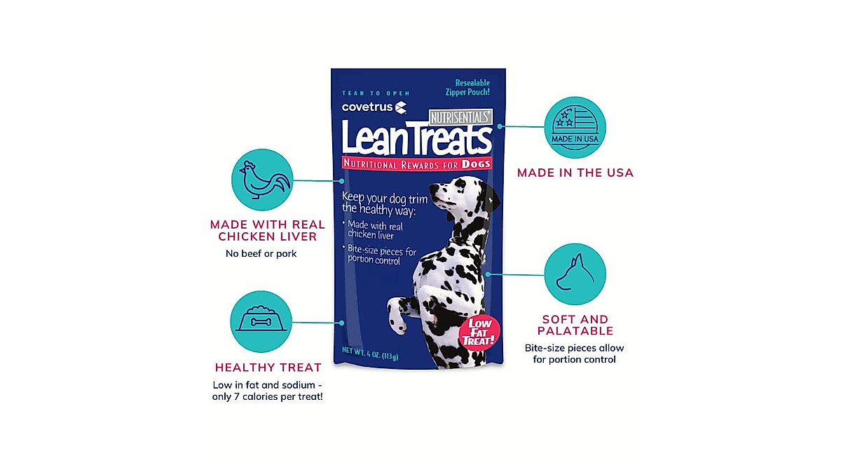 Covetrus Nutrisential Lean Treats for Dogs - Low Fat Chicken Snacks
