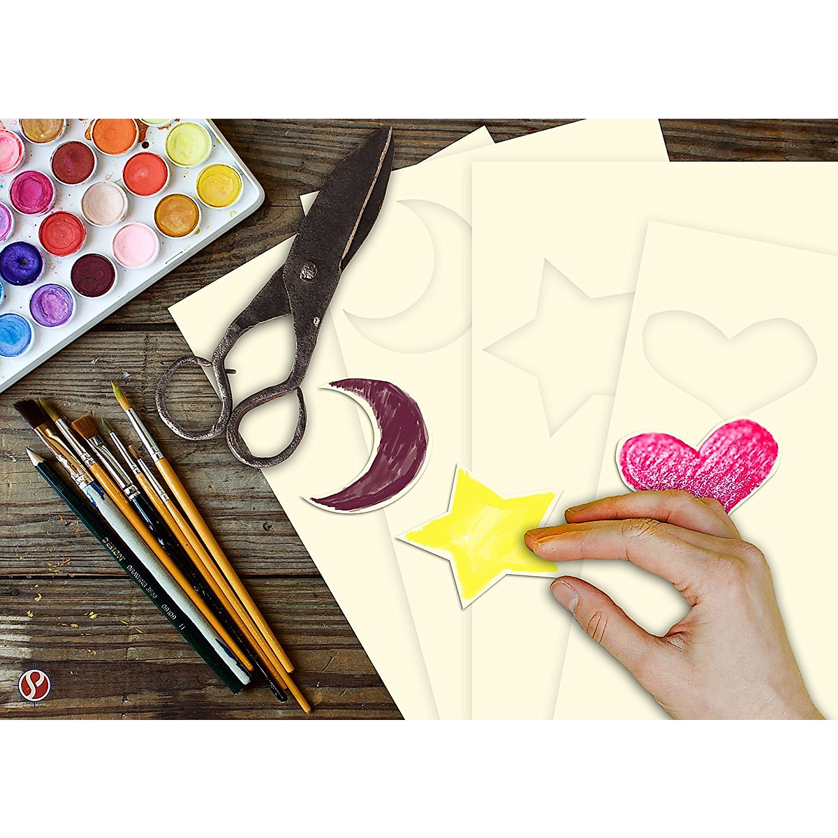 Cream Thick Paper Cardstock - for Brochure, Invitations, Stationary Printing | 80 lb Card Stock | 8.5 x 11 inch | Heavy Weight Cover Stock (216 gsm) 98 Brightness | 8 1/2 x 11 | 50 Sheets Per Pack