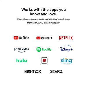 Google Chromecast - Streaming Device with HDMI Cable - Stream Shows, Music, Photos, and Sports from Your Phone to Your TV