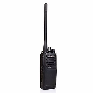Kenwood ProTalk NX-P1202AV VHF Two-Way Portable Radio (2 W), 64 Channels & 4 Zones, 1,000 mW Loud Speaker, 11 Mil-Spec Standards 810 (C/D/E/F/G) & IP54/55