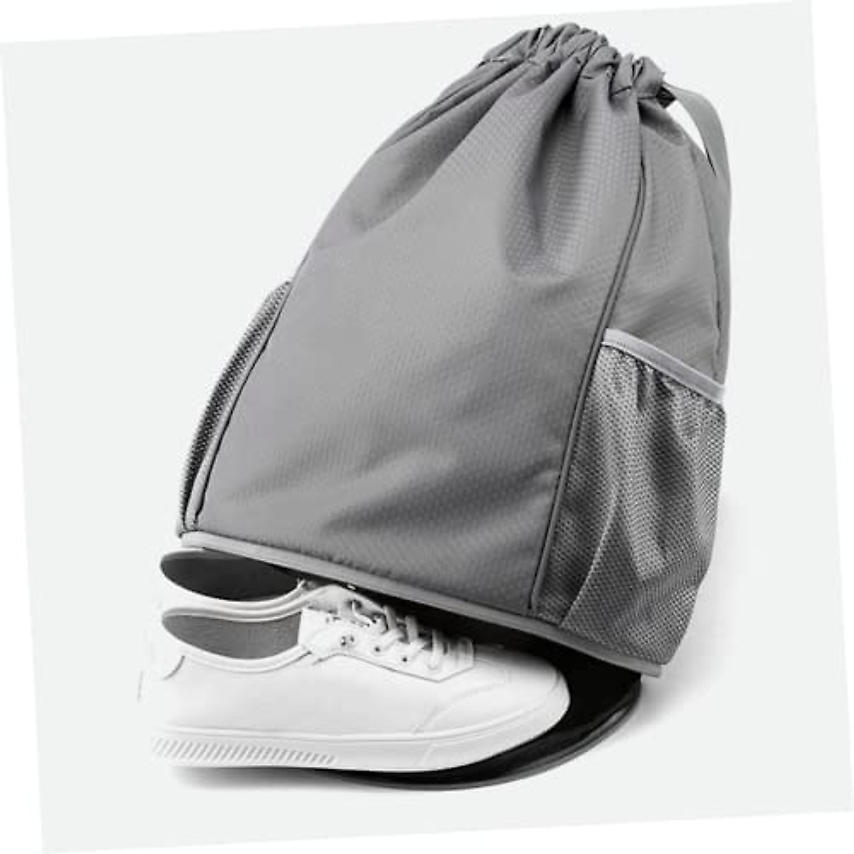 VALICLUD 4pcs travel bag basketball bag Drawstring Bag with Shoes Compartment Sports Backpack gym bag for men shoes organizer Drawstring Sports Bag Men's bag adjustable man nylon