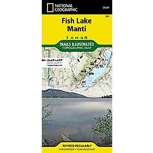 Fish Lake, Manti (National Geographic Trails Illustrated Map)