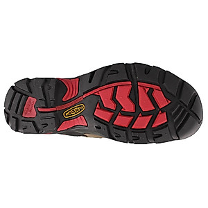 KEEN Utility Men's Pittsburgh 6" Leather Waterproof Steel Toe Work Boots, Bison, 10.5 Wide