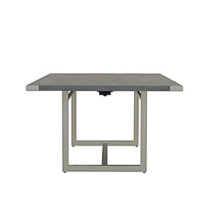 Mirella Conference Table Sitting Height - 8' Stone Gray