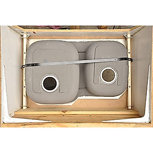 Kelaro EZ Sink Mounting Bracket Kit for Undermount Kitchen Sinks