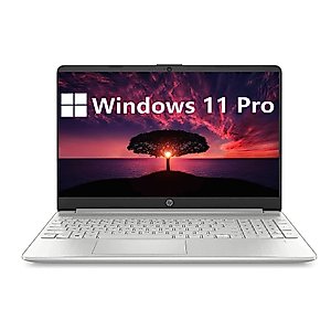 HP 15.6" HD Display Business Laptop, 11th Gen Intel Core i5-1135G7, Windows 11 Pro, 32GB RAM, 1TB SSD, Wi-Fi 5, Bluetooth, Long Battery Life, 32GB Durlyfish USB Card
