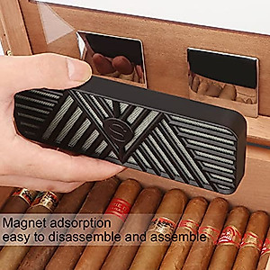 Scotte Cigar Humidifier Rectangle Cigar Humidors Humidifier Increase Humidity Keep Cigars/Tobacco Fresh