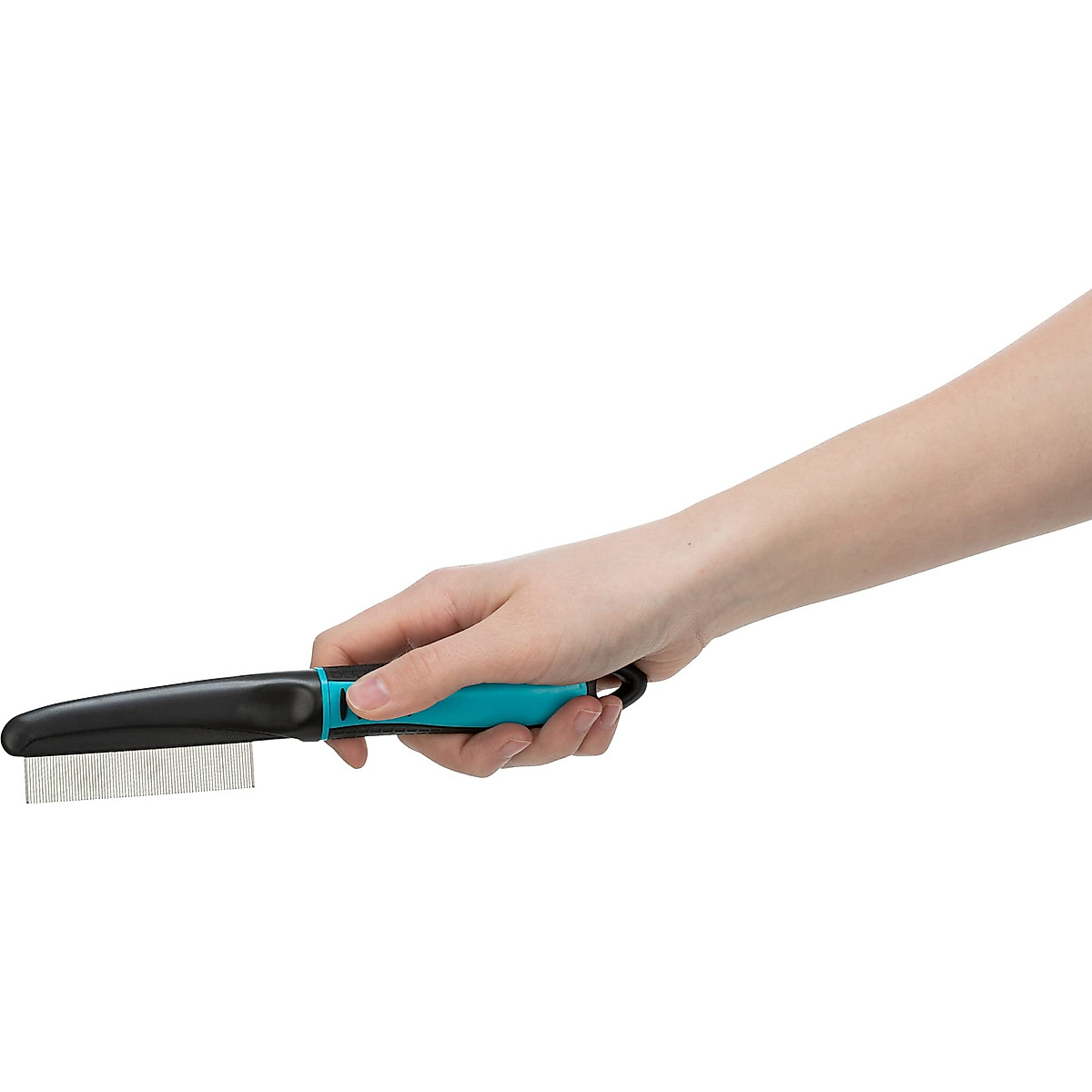 TRIXIE Pet Grooming Flea Comb, For Cats, Dogs, and Small Animals, Removes Fleas, Flea Eggs and Other Debris, 8" (21cm)