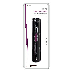 Digital Energy DE 75175 Replacement Battery for Streamlight Stinger Flashlights - 2000Mah 3.6V Nicad Battery