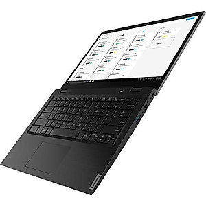Lenovo 14w 81MQ001MUS 14" Notebook - 1920 x 1080 - A-Series A6-9220C - 4 GB RAM - 128 GB SSD - Black - Windows 10 Pro 64-bit - AMD Radeon R5 Graphics - Twisted nematic (TN) - English (US) Keyboar