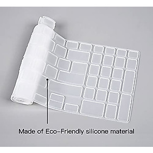 Keyboard Cover for 2023 2022 ASUS TUF Gaming F15 FX507ZM FX507ZC FX507VU / A15 FA507NU / A16 FA617NS / TUF Dash 15 FX517ZM, TUF Gaming F17 FX707 / A17 FA707 FA707RM 17.3" Gaming Laptop -Clear