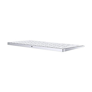 Apple Magic Keyboard (Wireless, Rechargable) (US English) - Silver (Renewed)