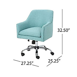 Christopher Knight Home Morgan Home Office Chair, Blue