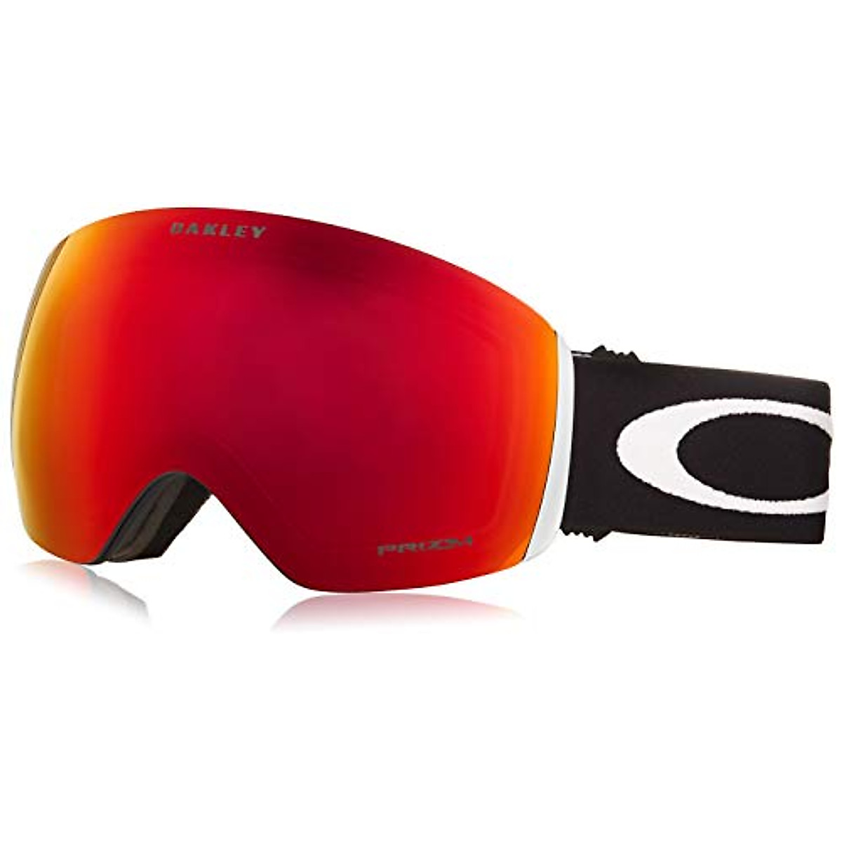 Oakley mens Flight Deck, Matte Black W/Prizm Torch Iridium , Large