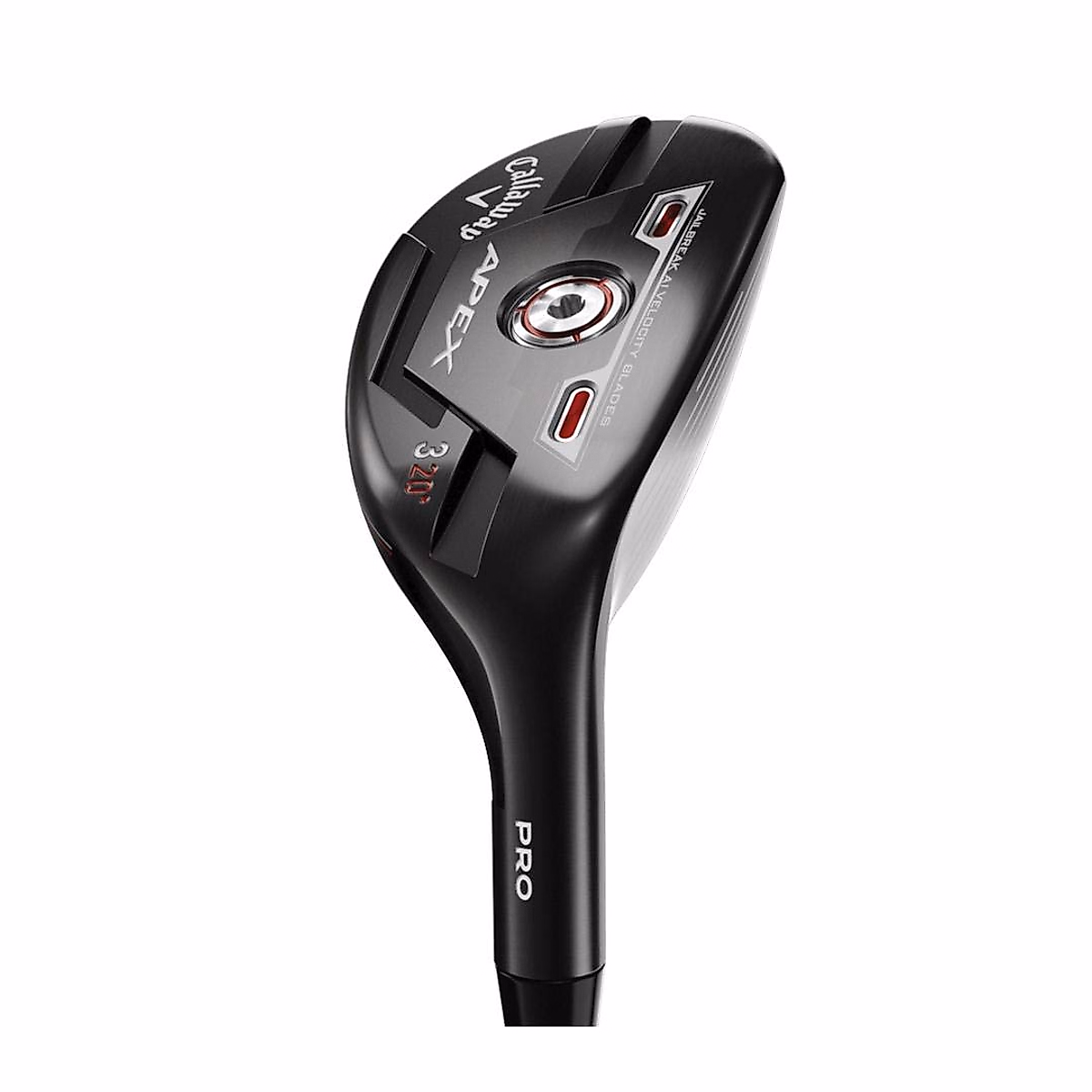 Callaway Golf 2021 Apex Pro Hybrid (Left-Handed, Stiff, 4 Hybrid) , Black