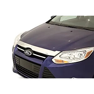 Auto Ventshade [AVS] Aeroskin Hood Protector | 2012 - 2014 Ford Focus, Low Profile/Flush - Chrome | 620029