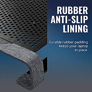 Cooler Master Notepal U2 Plus V2 Laptop Air Cooler, Dual 80mm Moveable Fans, Lightweight Aluminum Cooling Pad, Polyester Fiber Dacron and Aluminum Material, Supports up to 17” Laptop