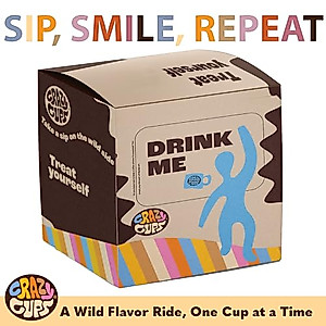 Crazy Cups Decaf Single Serve Flavored Coffee for Keurig K cup Brewer, 30 Count