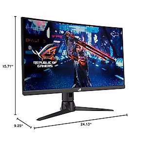 ASUS ROG Strix XG27AQV 27" 16:9 WQHD 170Hz Curved IPS LED HDR Gaming Monitor, Black