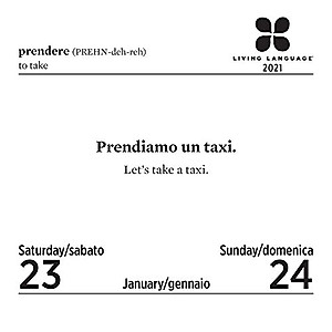 Living Language: Italian 2021 Day-to-Day Calendar