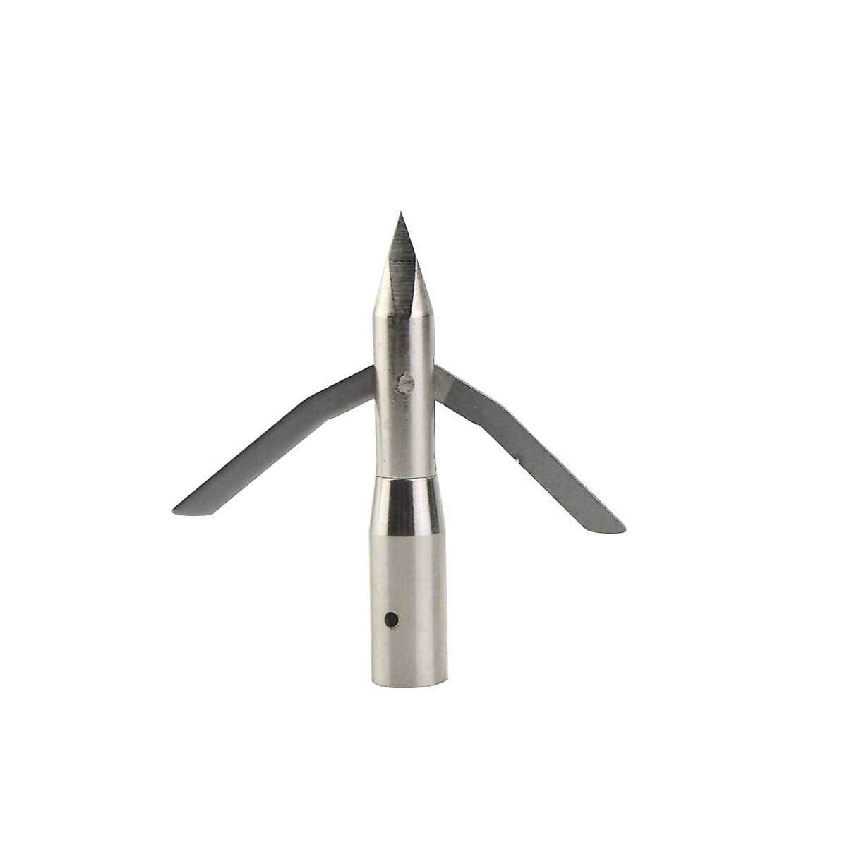 SHARROW 6/12 Pcs Archery Bowfishing Broadheads Stainless Steel Arrowhead Arrow Point Hunting Broadheads 288 Grain 2 Blades Screw in Arrow Tips (6 pcs)