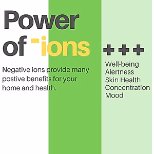 IonPacific ionbox - Air Ionizers for Home, Negative Ion Filtration System, Quiet Air Freshener for Bedroom, Office, Kitchen, Portable Air Filter Odor, Smoke Dust, Pets, Eliminator, Mini Air Cleaner