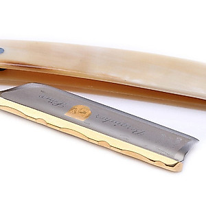 DOVO Straight Razor Horn Handle