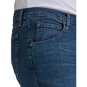 Wrangler Authentics Men's Classic 5-Pocket Relaxed Fit Flex Jean Military Blue Flex 58W x 30L