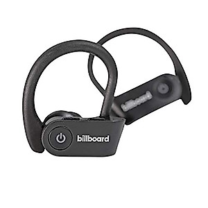 Billboard - True Wireless Secure Fit Sport Earphones, Black, One Size (HSBT-BB2516)