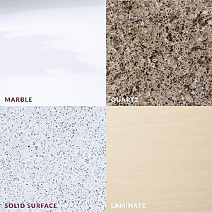 HOPE'S Perfect Countertop Cleaner and Polish 22-Ounce, Streak-Free Multi-Surface Cleaning Spray, Safe on Stone, Laminate, CORIAN, Granite, Quartz, Marble, Pack of 2