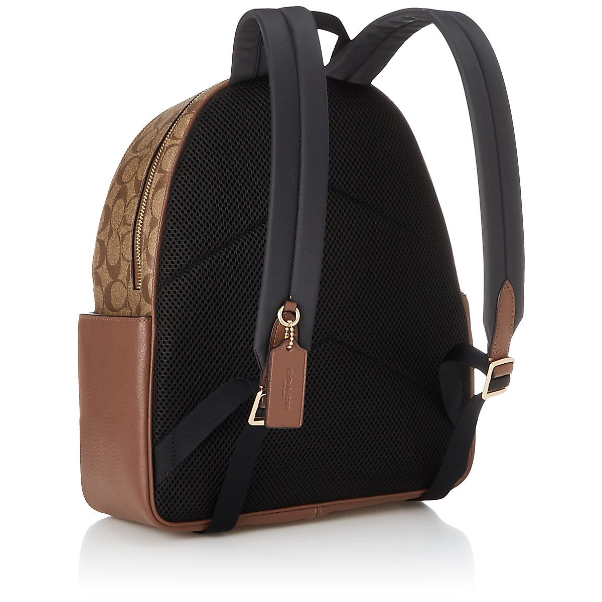 COACH(コーチ) Women Backpack, Im/Khaki/Saddle2, One Size