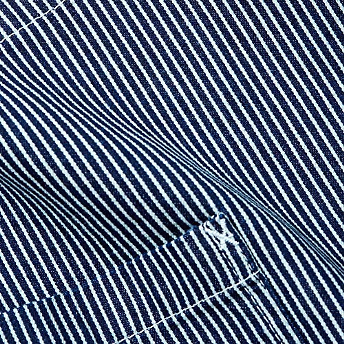 Chef Works Unisex Portland Half Bistro Apron, Indigo Blue, One Size