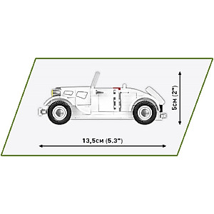 Cobi toys 199 Pcs Hc WWII /2264/1934 Citroen Traction 7C