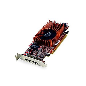 VisionTek Radeon 7750 2GB GDDR5 SFF Graphics Card, 4k 2 DisplayPort 1.2, PCIe, 7.1 Surround Sound, Full-Height Bracket - 900942