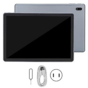 PUSOKEI 10.5in Tablet, Android 11 Tablets, Octa Core Processor, 8GB RAM 128GB ROM, 1920x1280 IPS Screen, 5G 2.4G WiFi, BT, 5MP 8MP Camera, 4G LTE Calling Tablet(Grey)