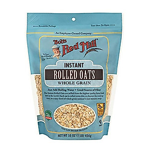 Bob's Red Mill Instant Rolled Oats, 16-ounce (Pack of 4)