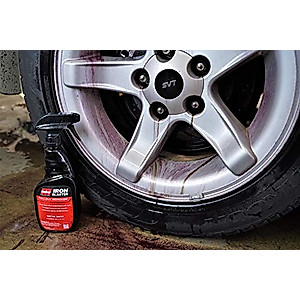 Malco Iron Blaster Fallout Remover - Dissolves Contaminants from Vehicles Such as Rail Dust, Industrial Fallout and Iron Deposits/Restores Paint to a Bright Finish / 22 Oz. (266222)