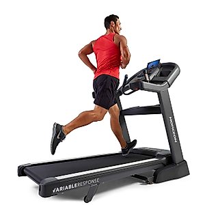 Horizon Fitness 7.8 at Studio Series Smart Treadmill with Bluetooth and Incline, Heavy Duty Folding Treadmill 375 lbs Weight Capacity, Pro Running Machine for Home Exercise and Running with Apps